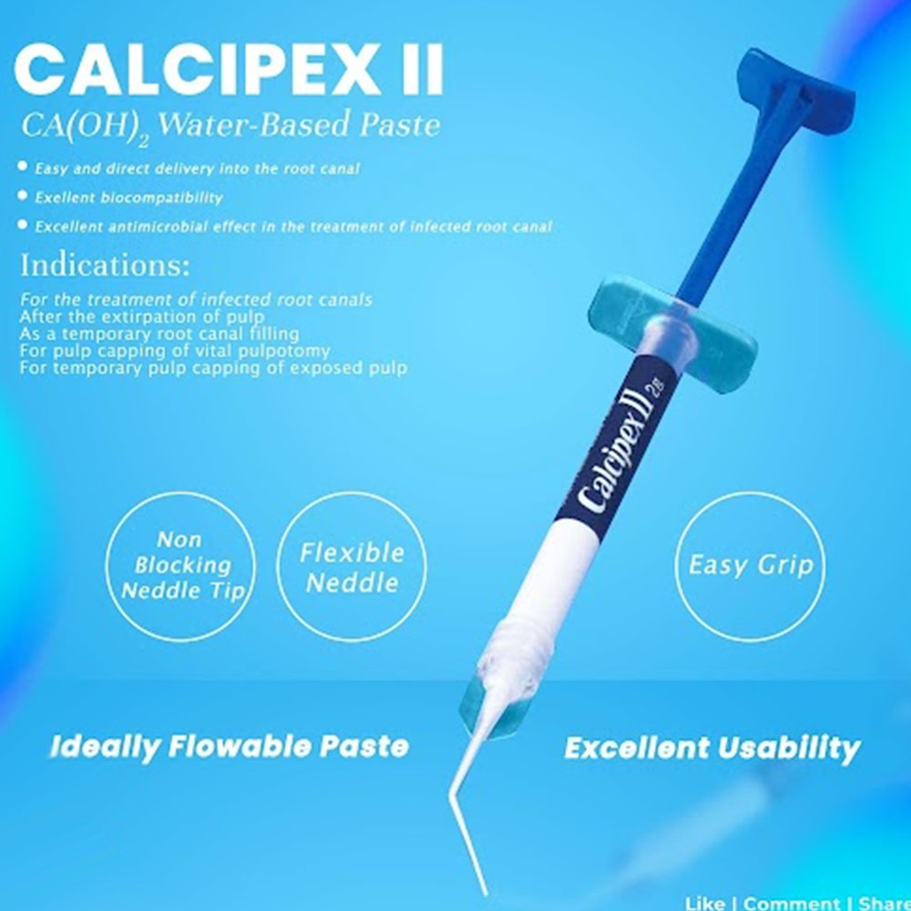 Buy J Morita calcipex II Water Based Calcium Hydroxide Paste Online at ...