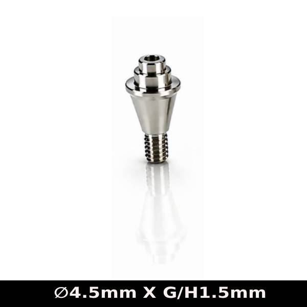 Dentaltech Multi Unit Straight Abutments - Nobel Biocare RP Implant ...