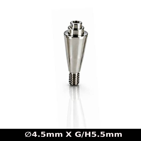 Dentaltech Multi Unit Straight Abutments - Nobel Biocare RP Implant ...