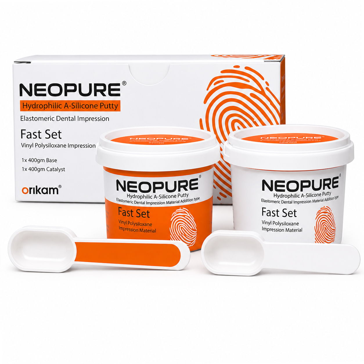 Neoendo NeoPure Hydrophilic A-Silicone Putty Elastomeric Impression ...